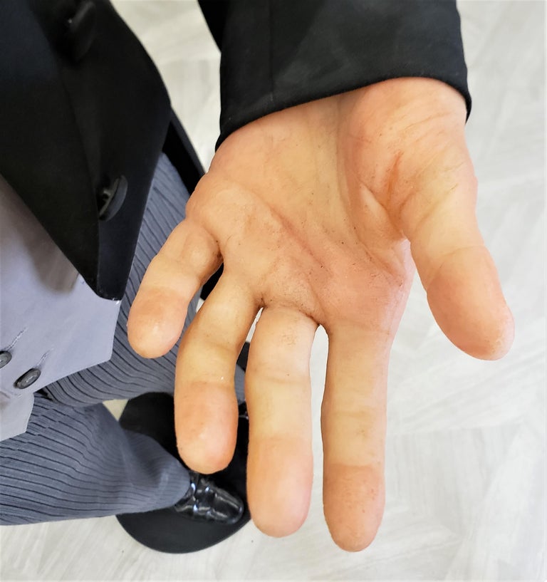 Vintage Jack Dawd Styled Life Sized Old English Butler or Server ...