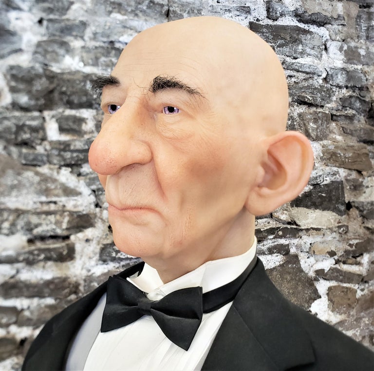 Vintage Jack Dawd Styled Life Sized Old English Butler or Server ...