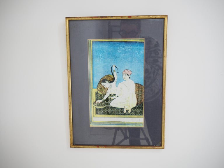 Vintage Japanese Kamasutra Pictures in Wood Frame, 1980s For Sale at ...
