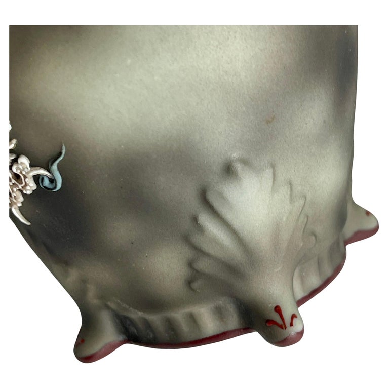 Vintage Japanese Noritake Hand Painted Moriage Dragonware Vase For Sale ...