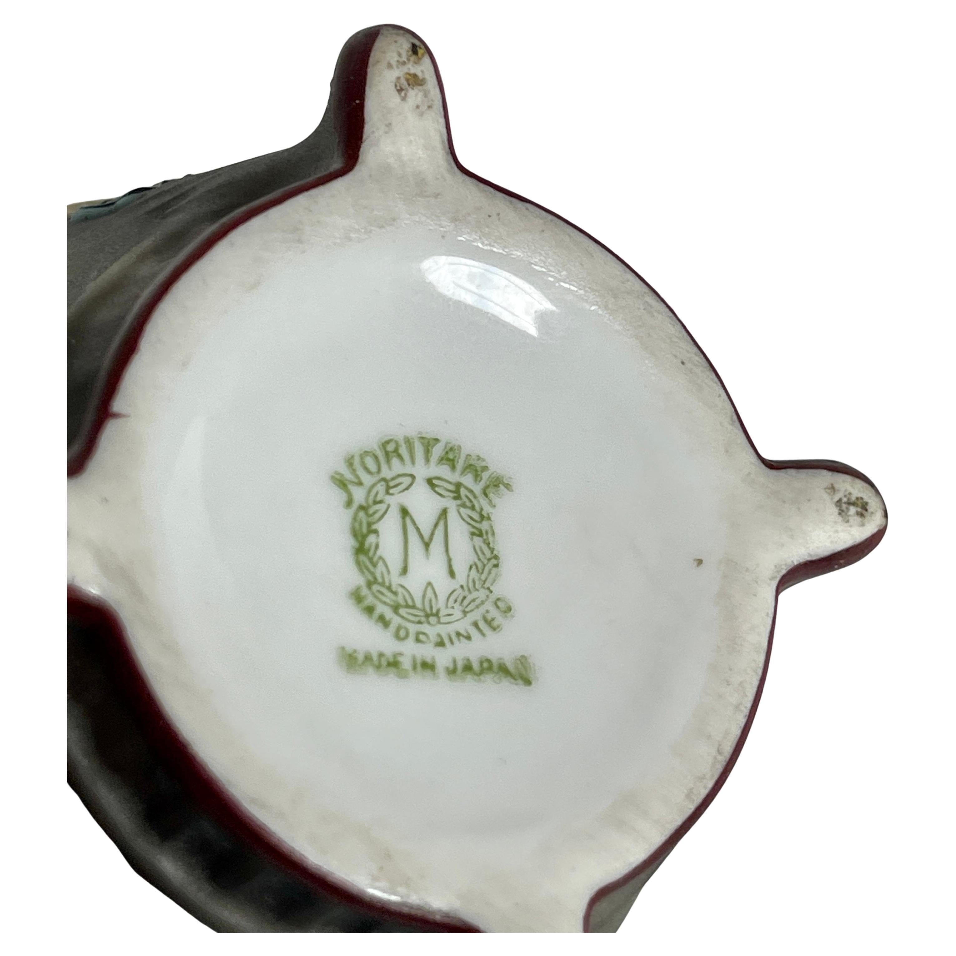 Vintage Japanese Noritake Hand Painted Moriage Dragonware Vase at ...