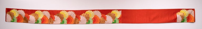 Vintage Japanese Obi Textile, Mid-20th C For Sale at 1stDibs