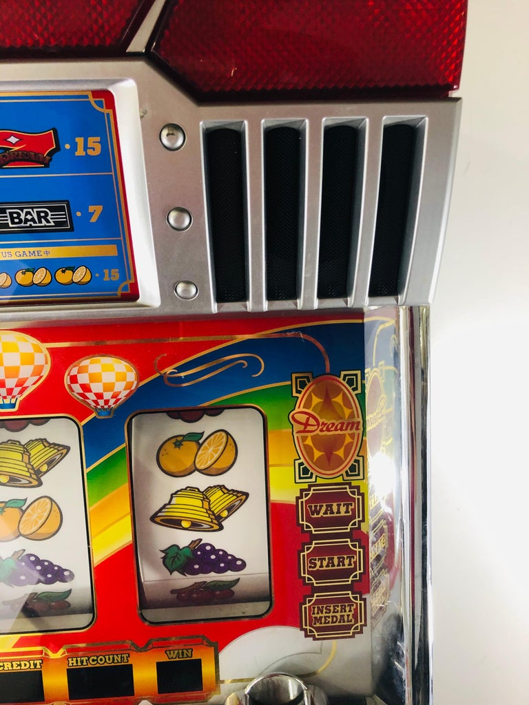 Vintage Japanese Slot Machine with Tokens at 1stDibs | japanese slot ...