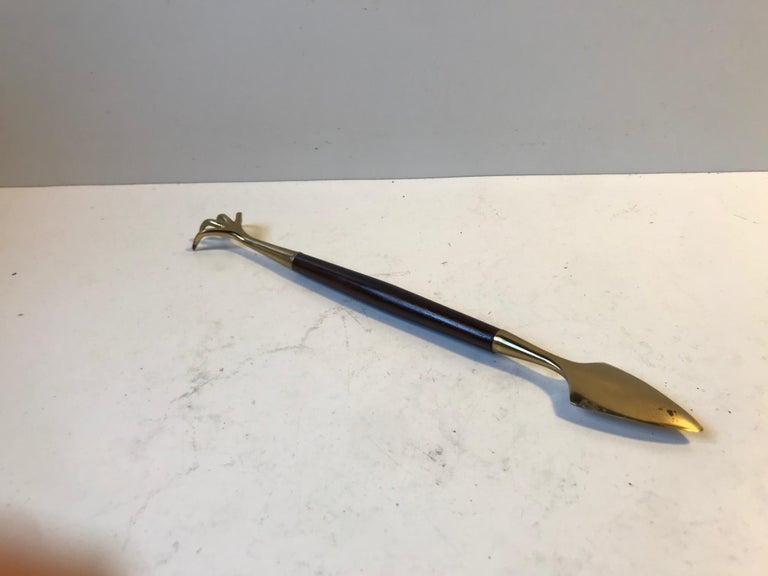 Vintage Japanese Spatula Rake, Tool for Bonzai Trees, 1960s at 1stDibs