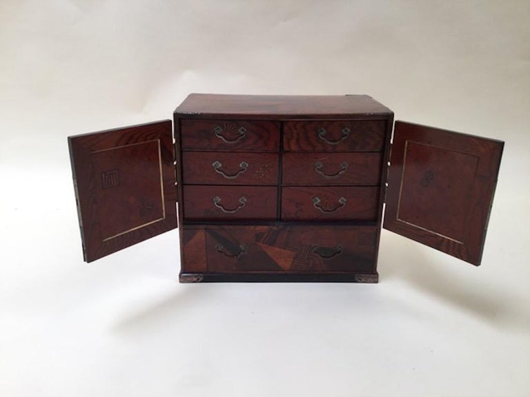 Vintage Japanese Tansu Chest For Sale at 1stDibs