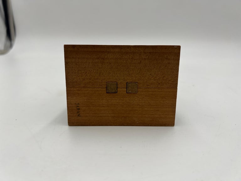 Vintage Japanese Tower Form Puzzle Box For Sale at 1stDibs