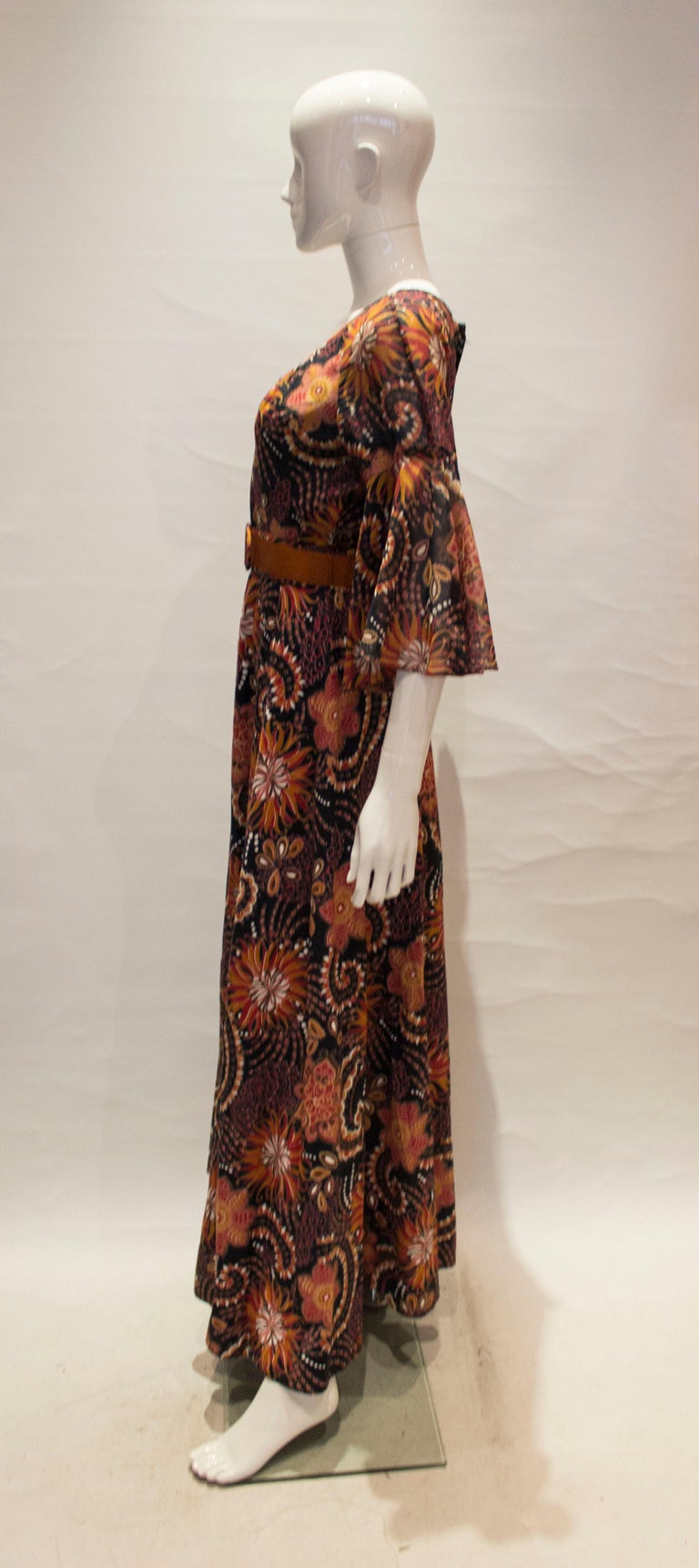 Vintage Jean Allen Vintage Dress and Marching Gilllet at 1stDibs