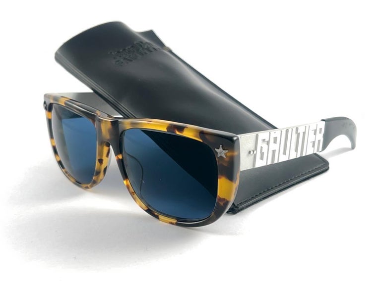 Vintage Jean Paul Gaultier 56 8272 Tortoise Iconic Collectors Item 1990's Japan For Sale at 1stDibs