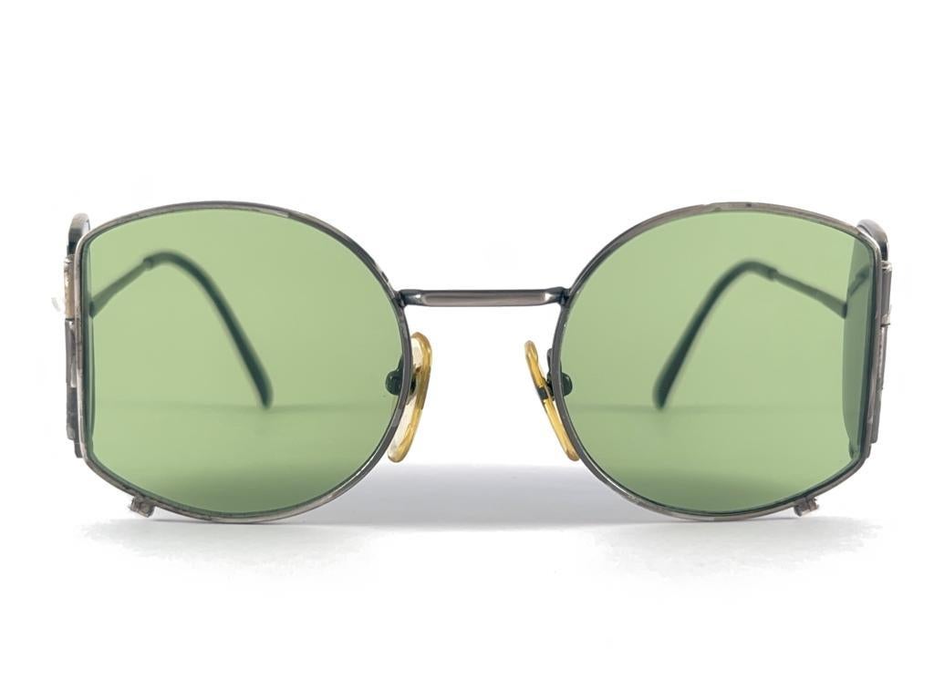 Vintage Jean Paul Gaultier 56 9172 Steam Punk Side Lens 90's Sunglasses ...