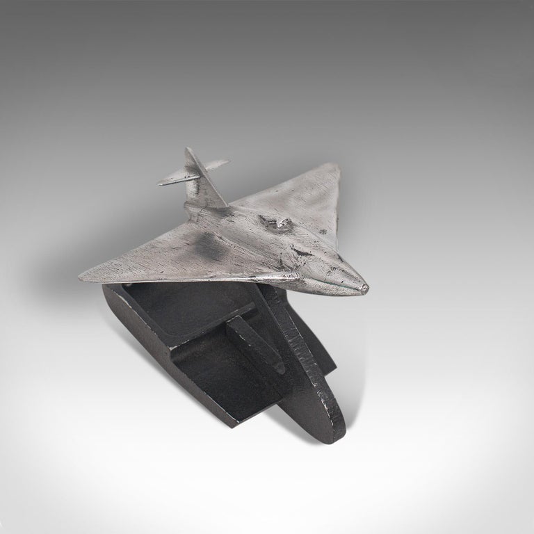 Vintage Jet Plane, English, Alloy, Decorative, Desk, Ornament Jet Age ...