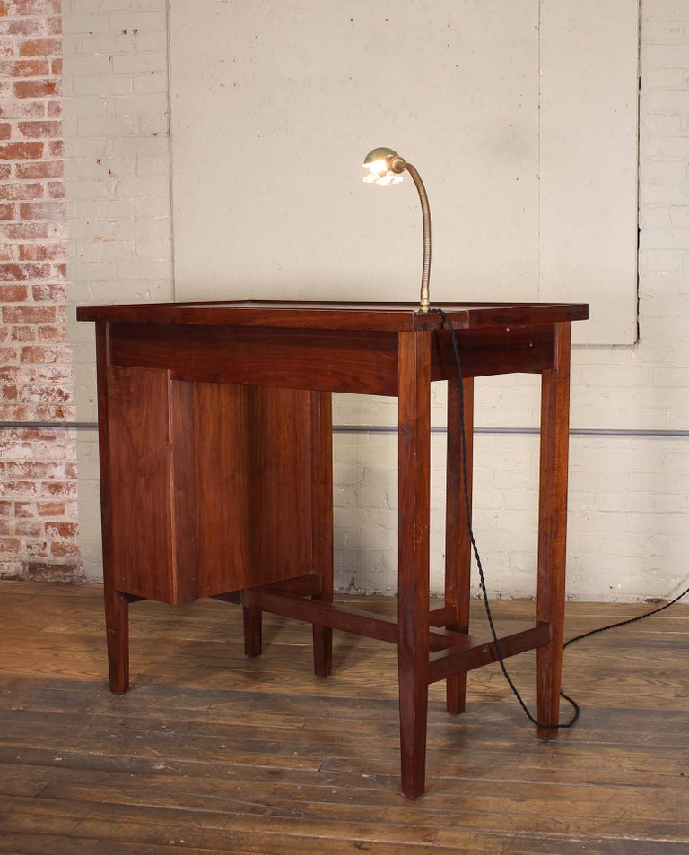 Vintage Jewelers Workbench Table and Desk Lamp with "Lek-Tro-Lens" at ...