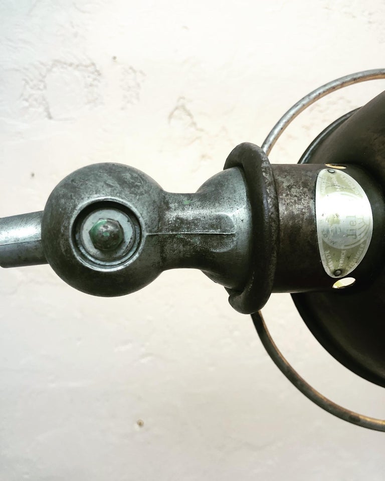 Vintage Jielde Industrial Floor Lamp For Sale at 1stDibs