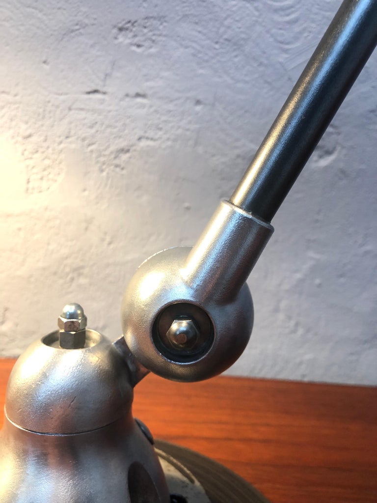 Vintage Jielde Industrial Floor Lamp For Sale at 1stDibs