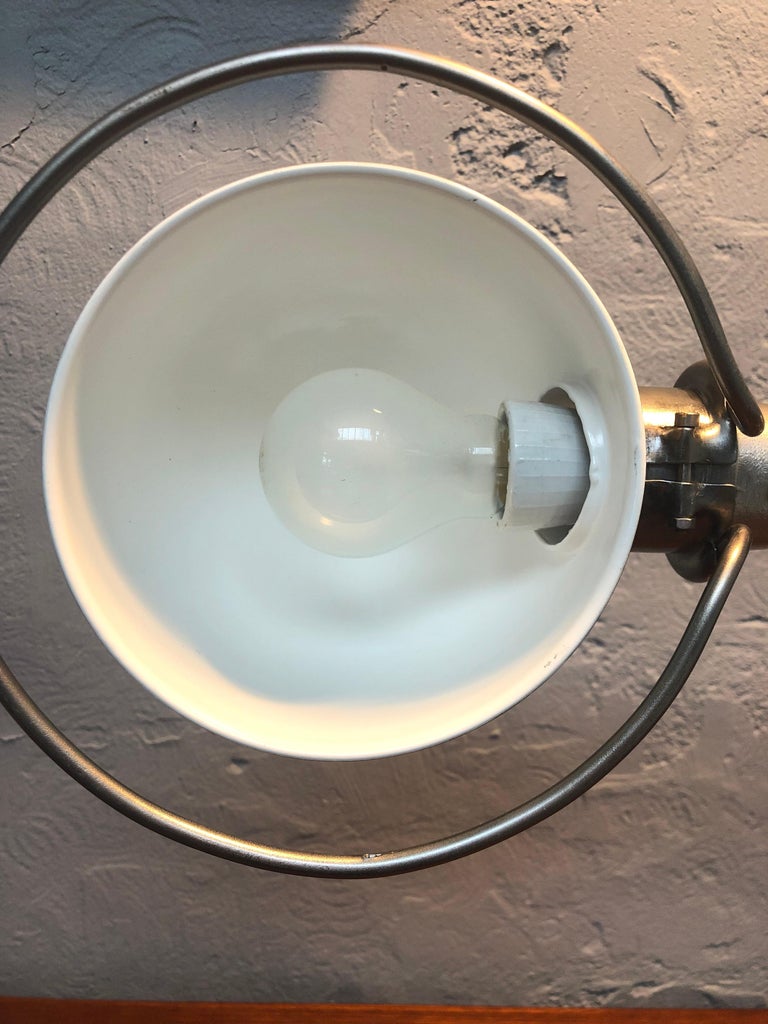 Vintage Jielde Industrial Floor Lamp For Sale at 1stDibs