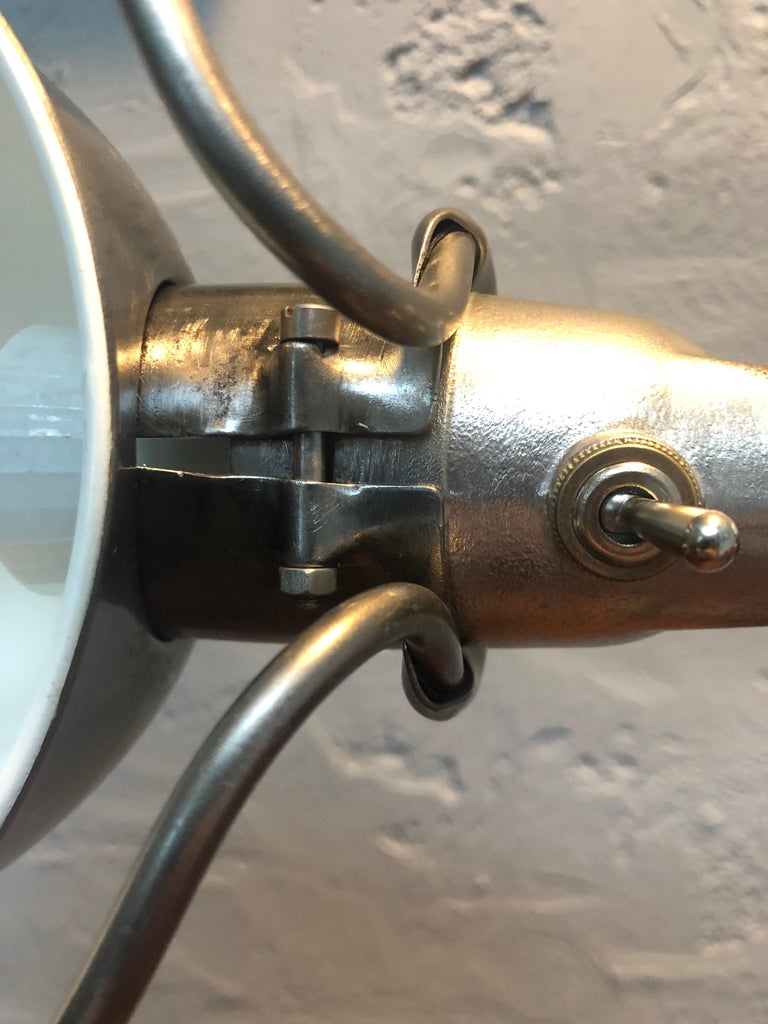 Vintage Jielde Industrial Floor Lamp For Sale at 1stDibs