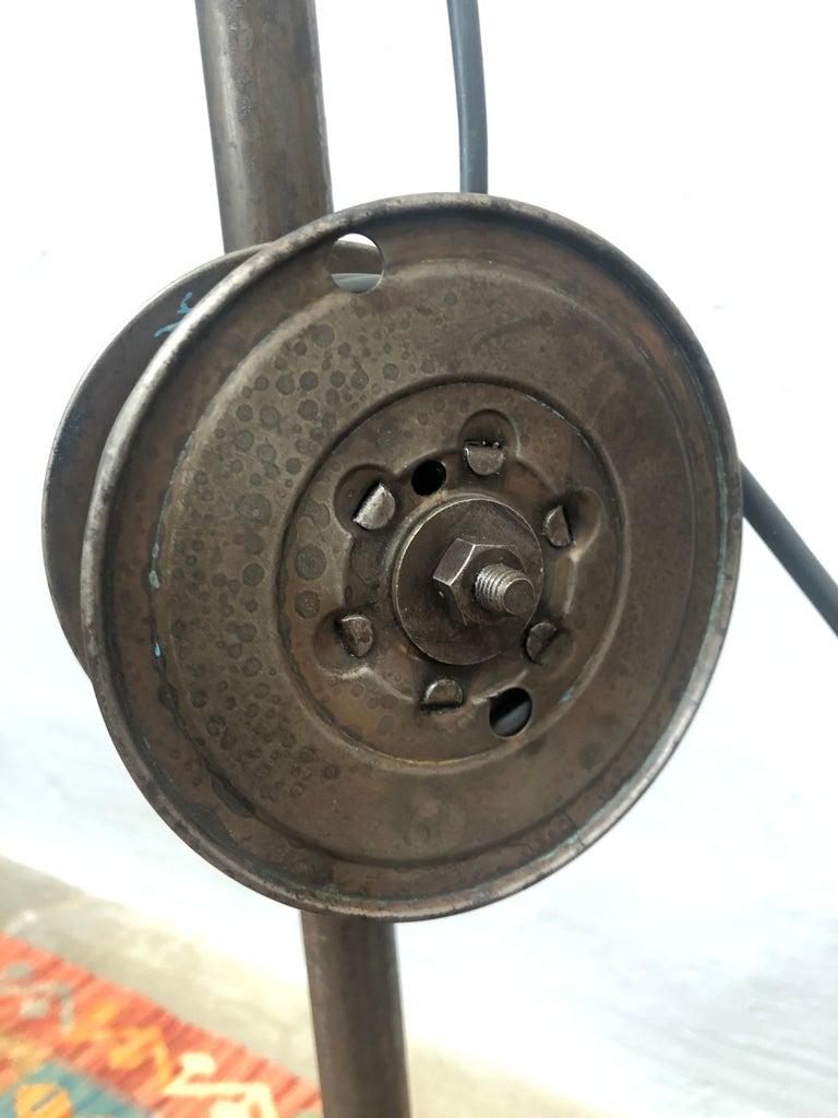 Vintage Jielde Industrial Floor Lamp For Sale at 1stDibs