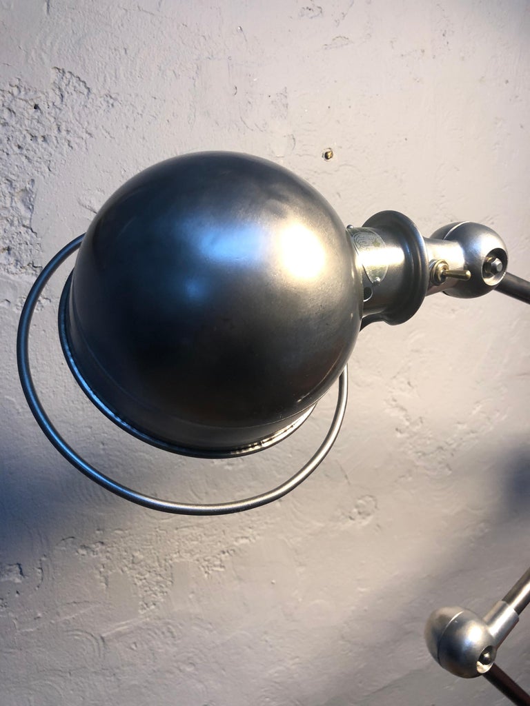 Vintage Jielde Industrial Floor Lamp For Sale at 1stDibs