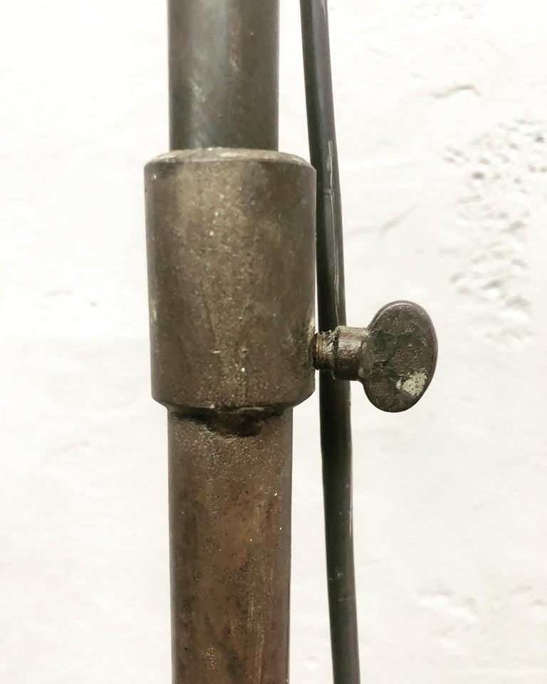 Vintage Jielde Industrial Floor Lamp For Sale at 1stDibs