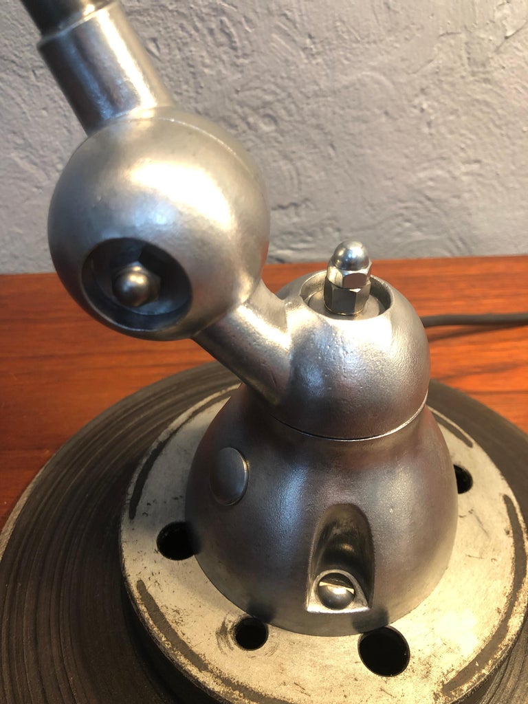 Vintage Jielde Industrial Floor Lamp For Sale at 1stDibs