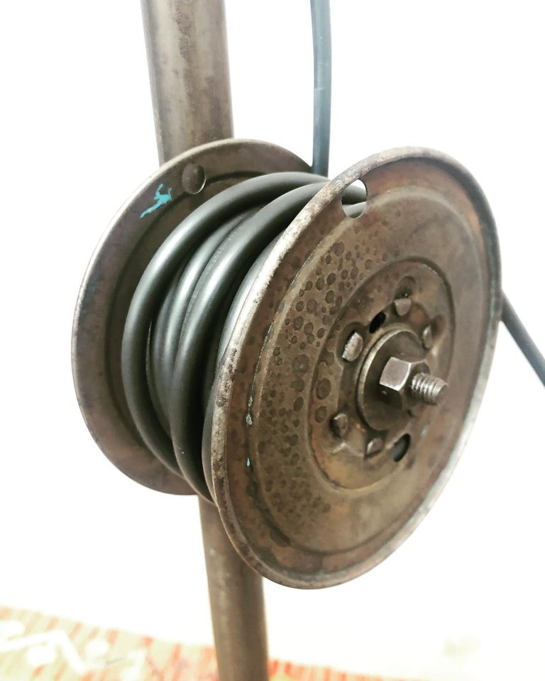Vintage Jielde Industrial Floor Lamp For Sale at 1stDibs