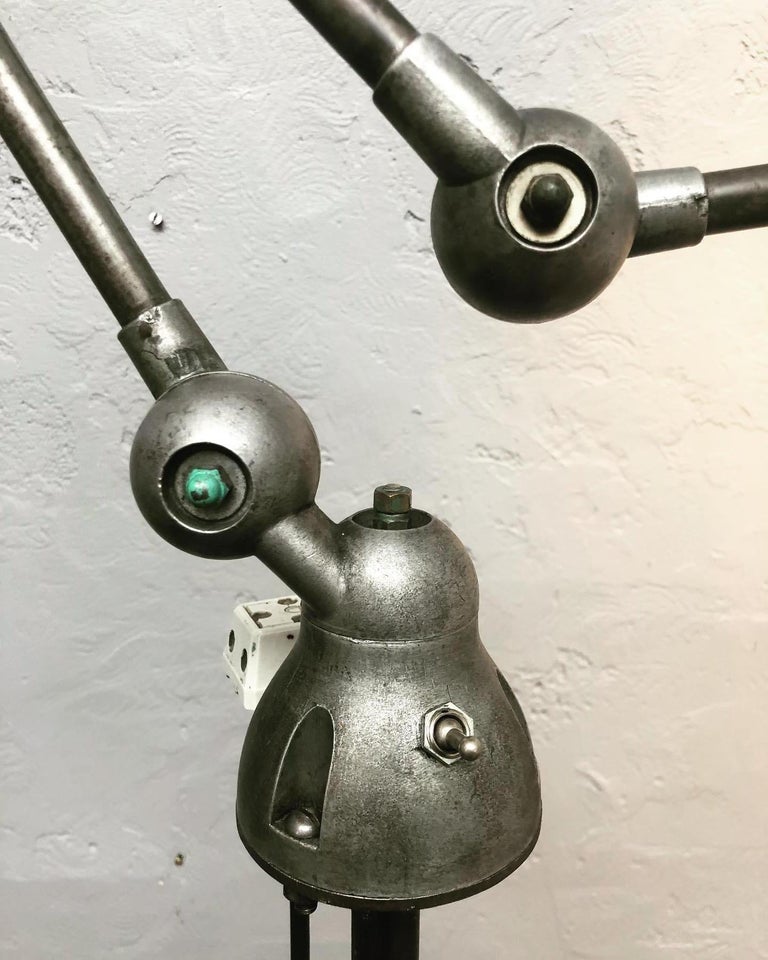 Vintage Jielde Industrial Floor Lamp For Sale at 1stDibs