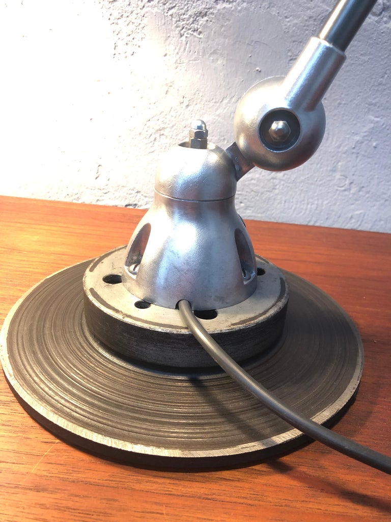 Vintage Jielde Industrial Floor Lamp For Sale at 1stDibs