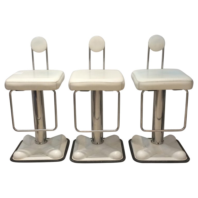 Vintage Joe Colombo Birillo Bar Stools for Zanotta at 1stDibs