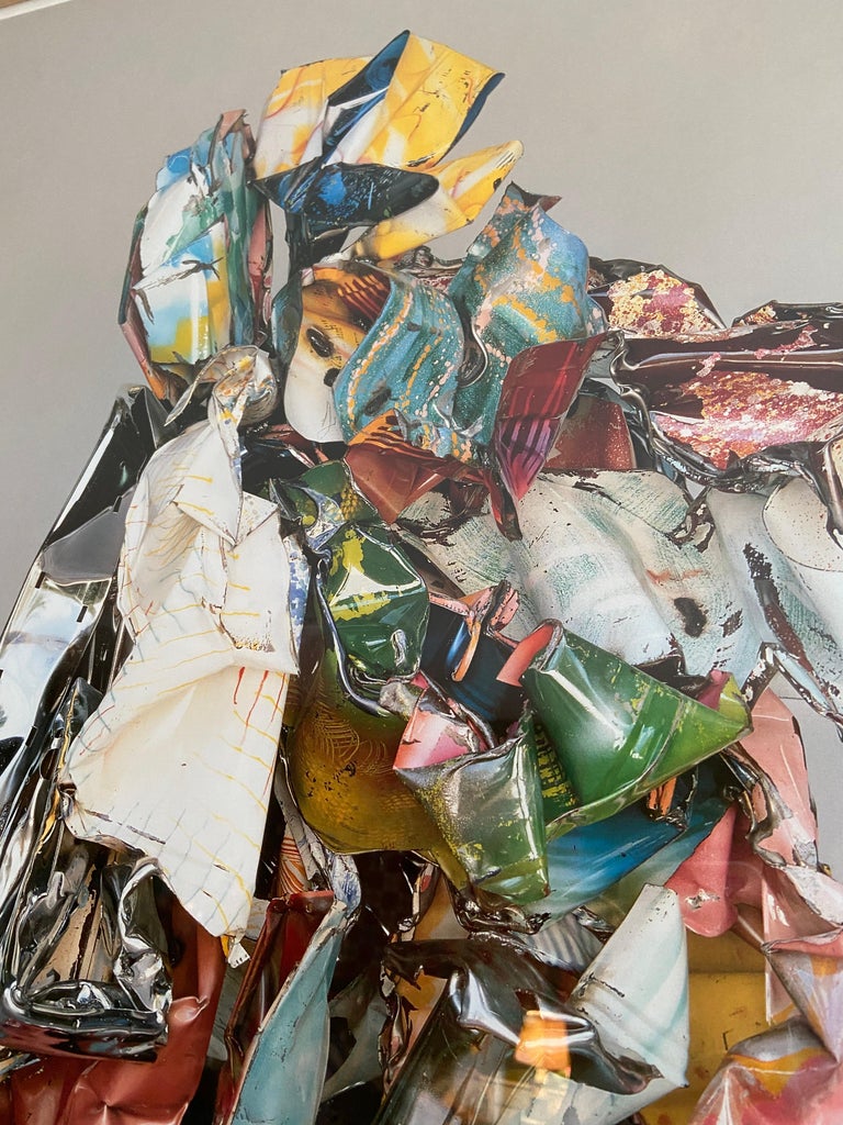 Vintage John Chamberlain Galerie Karsten Greve Exhibition Poster, France, 1991 For Sale at 1stDibs