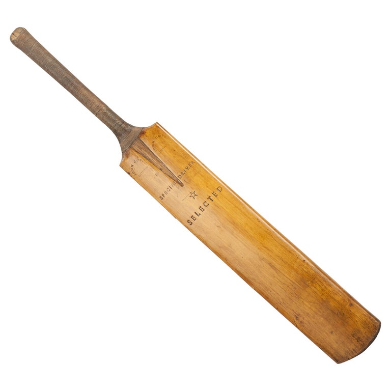Vintage John Copus Cricket Bat For Sale at 1stDibs