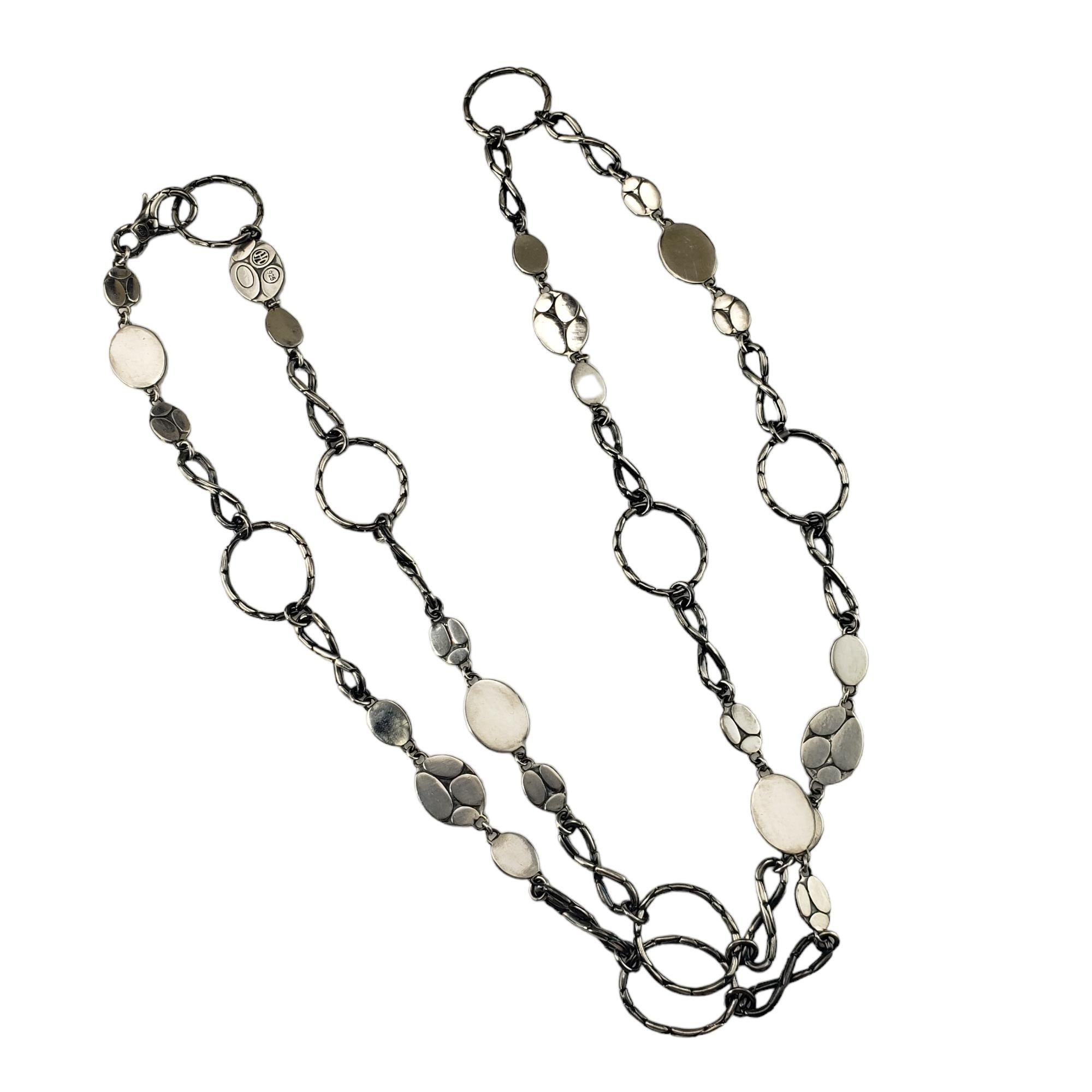 Vintage John Hardy Kali Menari Mixed Station sterling Silver Necklace ...