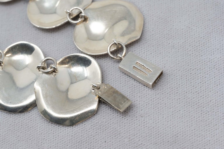 Vintage Jondell Ent Silver Co. Taxco Necklace For Sale at 1stDibs