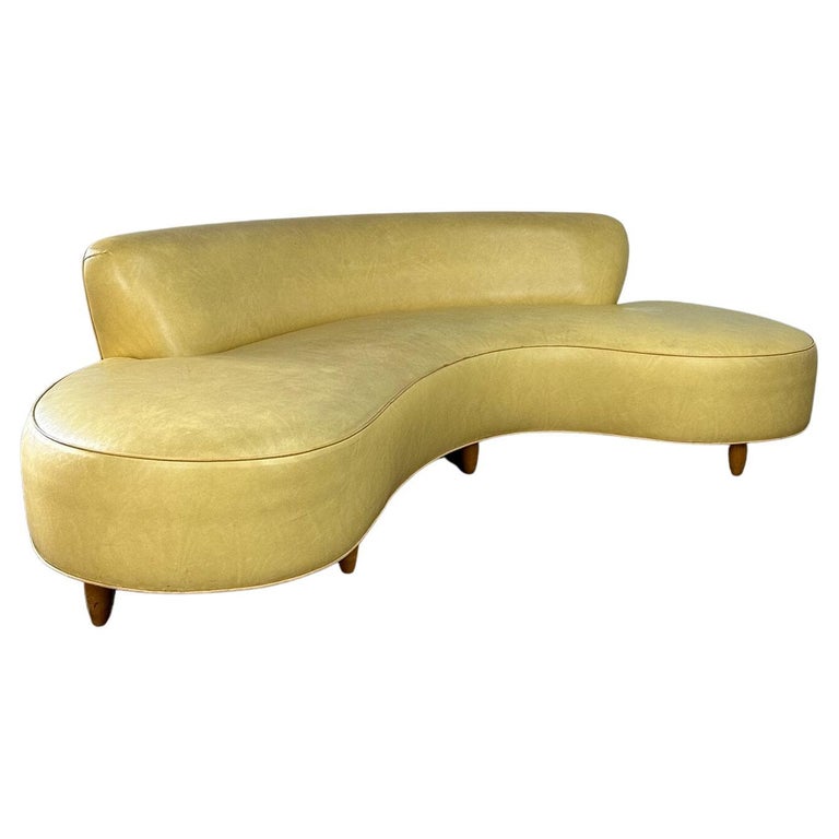 Vintage Kagan Style sofa - AS FOUND For Sale at 1stDibs