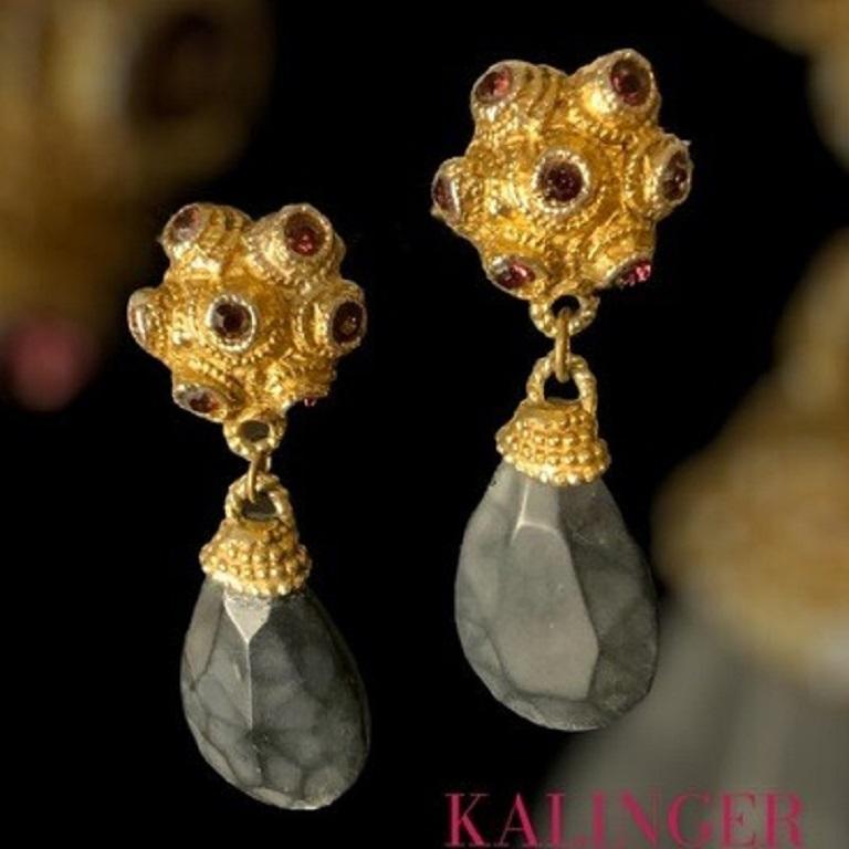 Vintage KALINGER earrings For Sale at 1stDibs