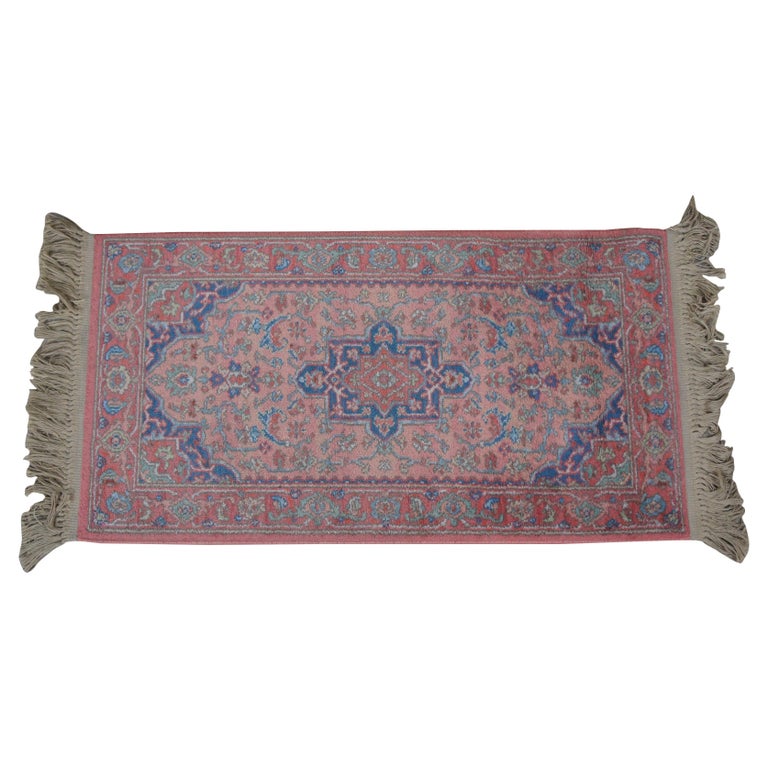 Vintage Karastan 736 Medallion Serapi 100% Wool Area Rug Mat Oriental ...