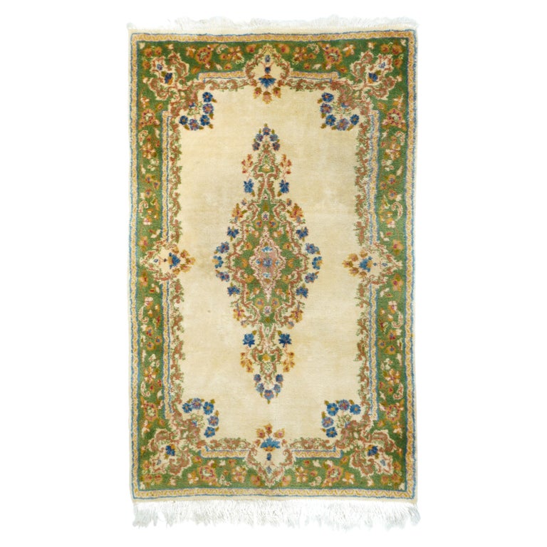 Vintage Kerman Rug For Sale at 1stDibs