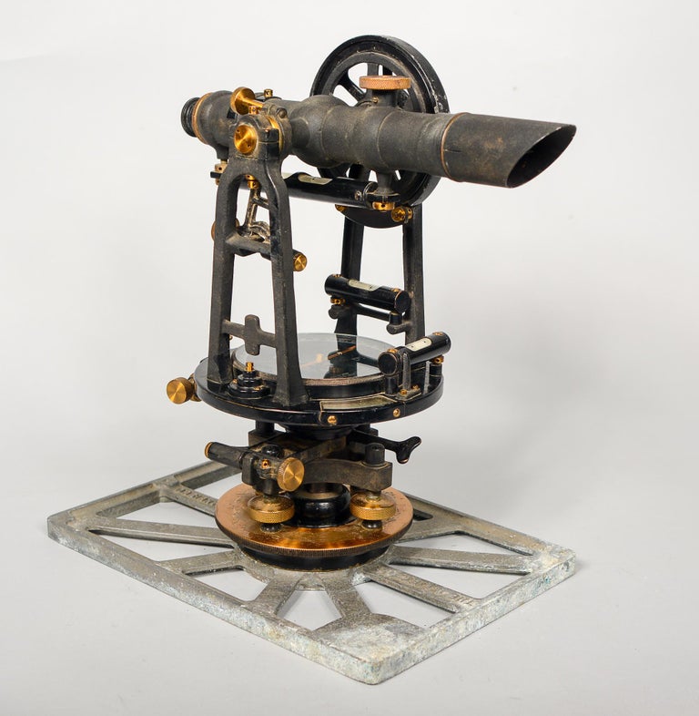 Vintage Keuffel and Esser Co. Surveyor's Transit For Sale at 1stDibs