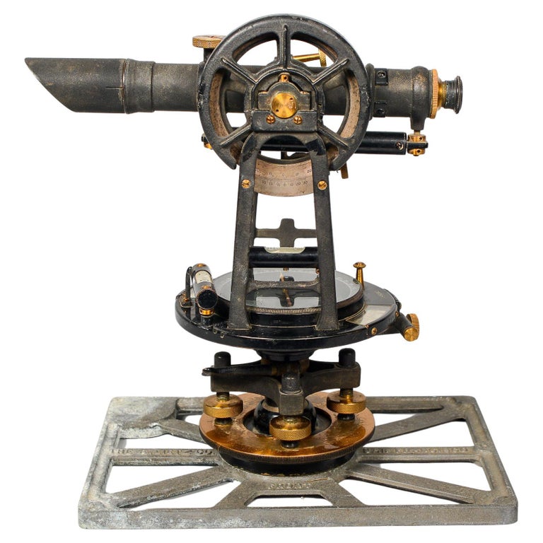 Vintage Keuffel and Esser Co. Surveyor's Transit For Sale at 1stDibs