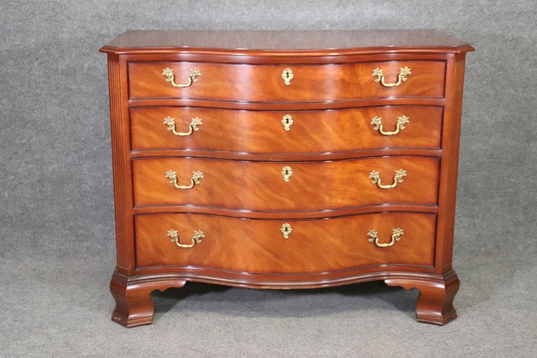 Vintage Kindel Mahogany 4 Drawer Dresser Chest of Drawers Antique ...