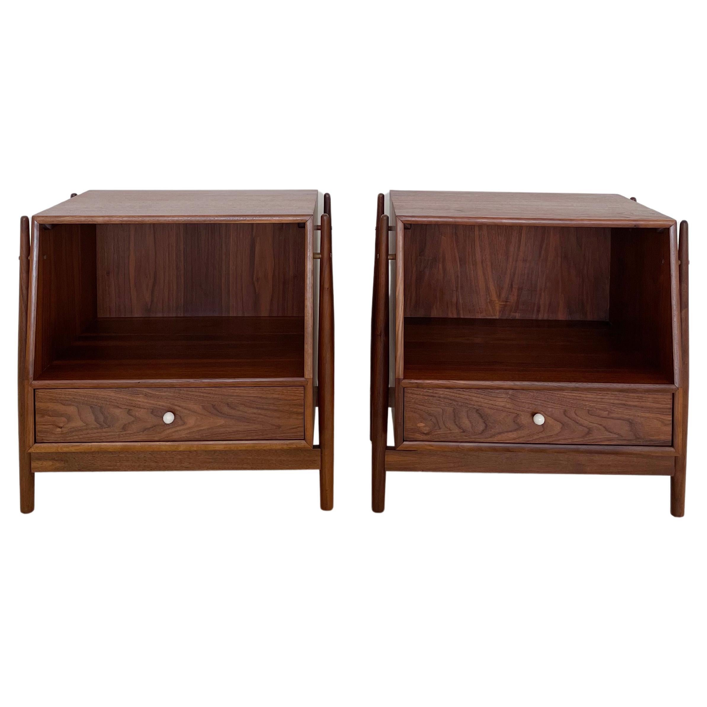 Kipp Stewart ”Declaration” Sculpted Floating Night Stands for Drexel at ...