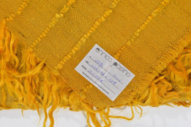 Vintage Angora Tulu Rug FILIKLI Shag Pile at 1stDibs