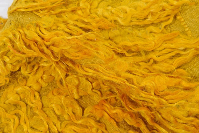 Vintage Angora Tulu Rug FILIKLI Shag Pile at 1stDibs