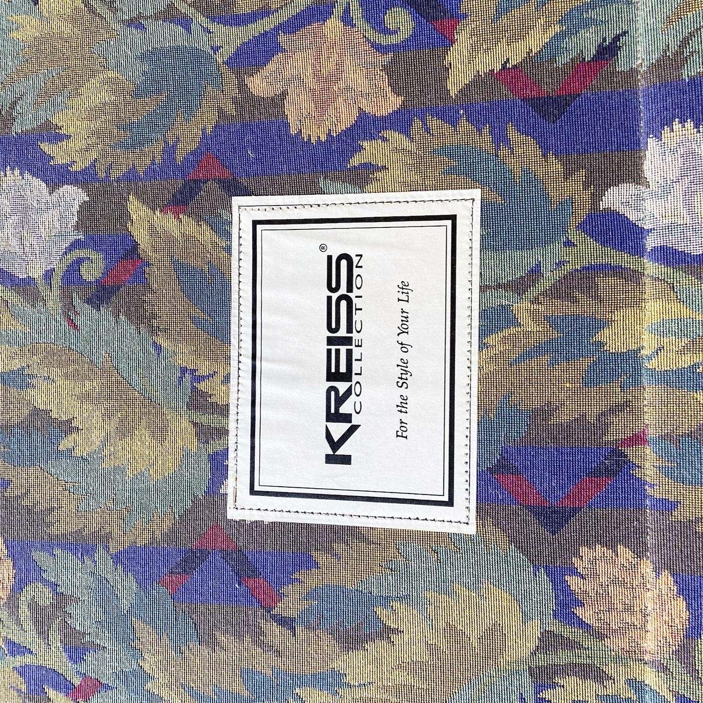 Vintage Kreiss Collection Chairs and Ottoman - 3 Pieces For Sale at 1stDibs