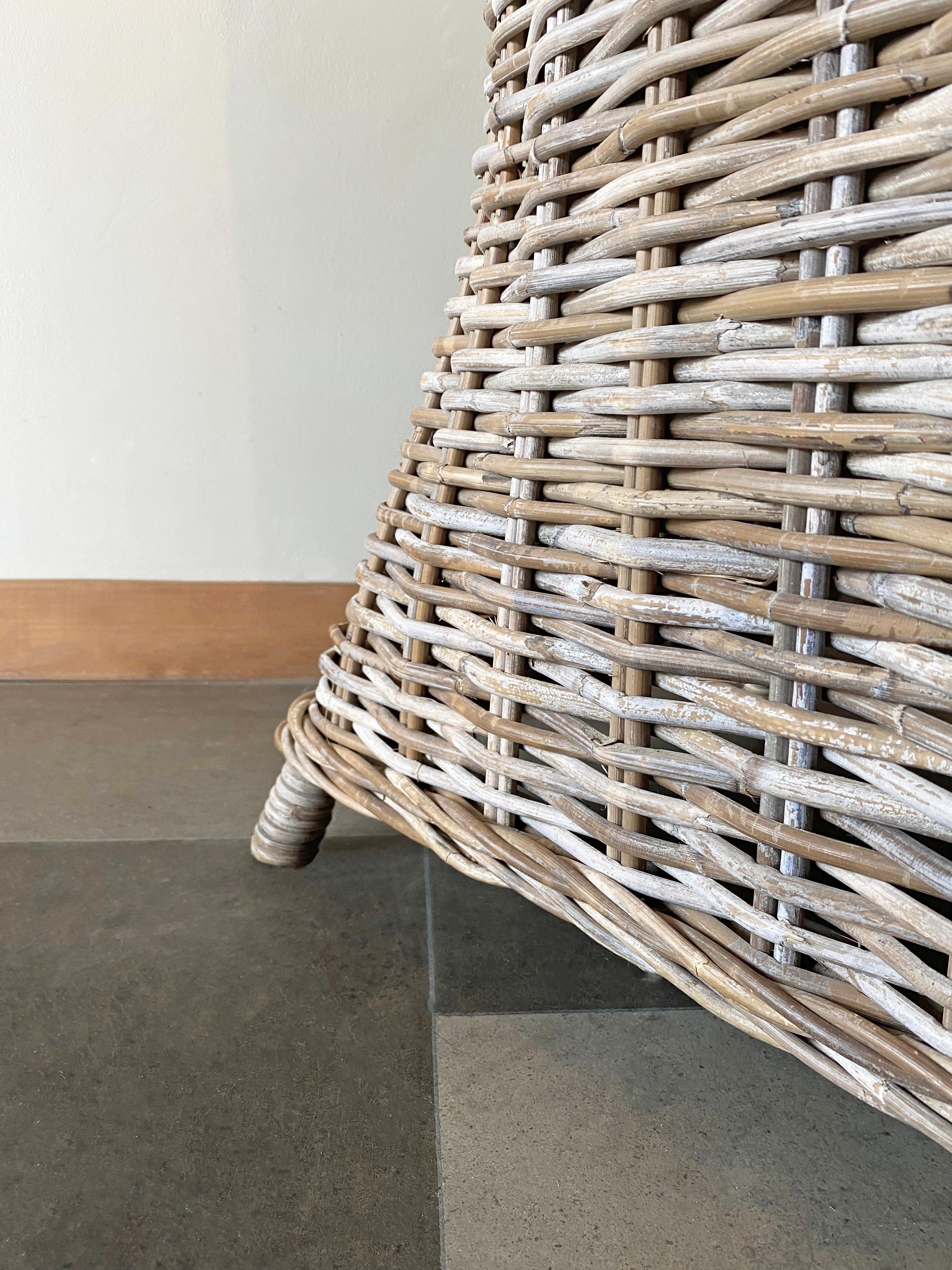 Vintage Kubu Rattan Chair Set For Sale at 1stDibs | kubu rattan dining ...