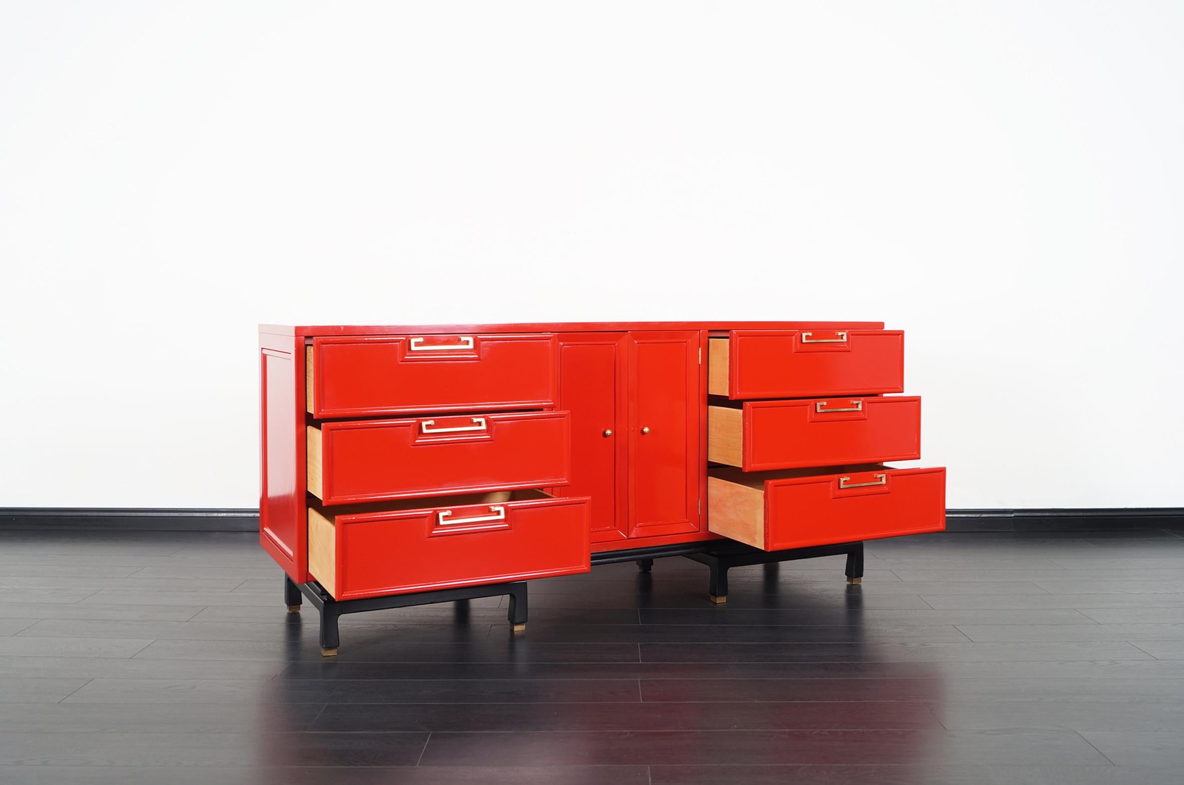 Vintage Lacquered Dresser by American of Martinsville at 1stDibs ...