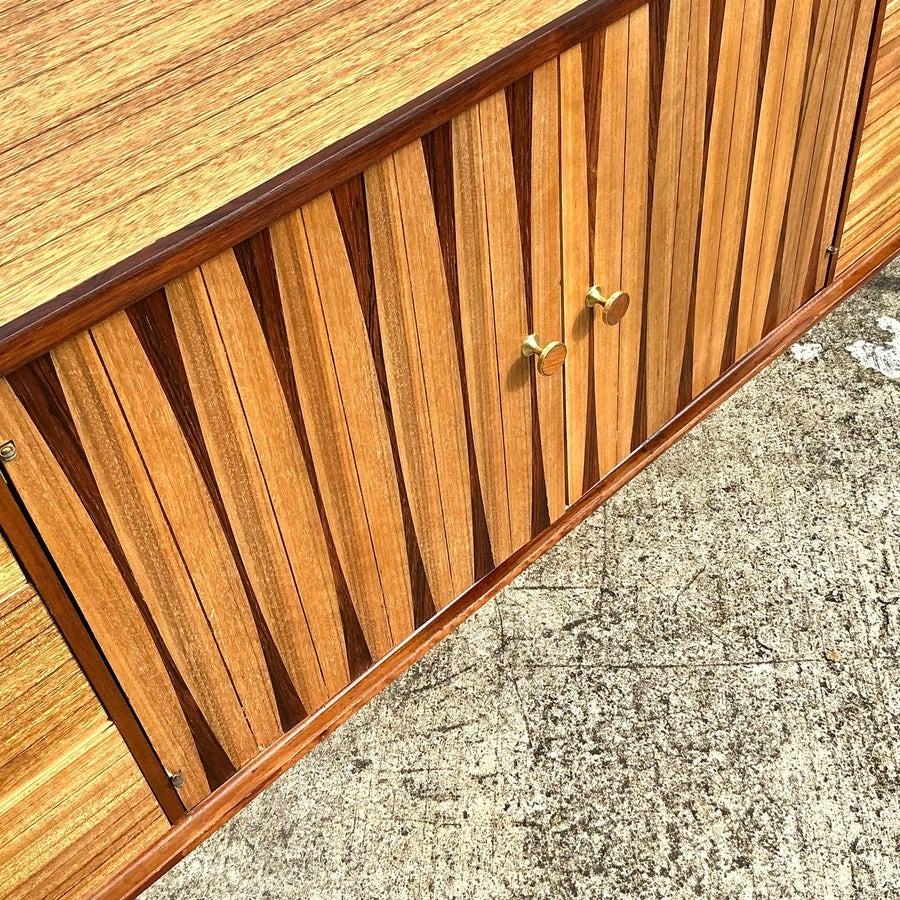 Vintage Lane Altavista Rosewood and Walnut Credenza at 1stDibs