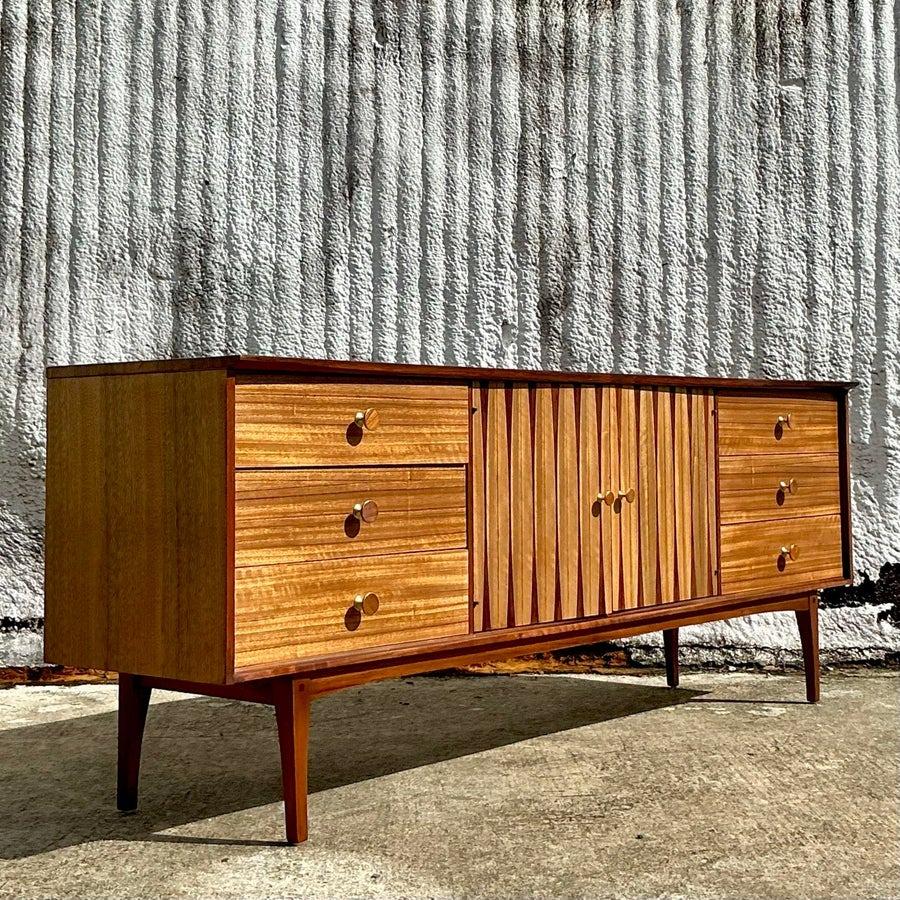 Vintage Lane Altavista Rosewood and Walnut Credenza at 1stDibs