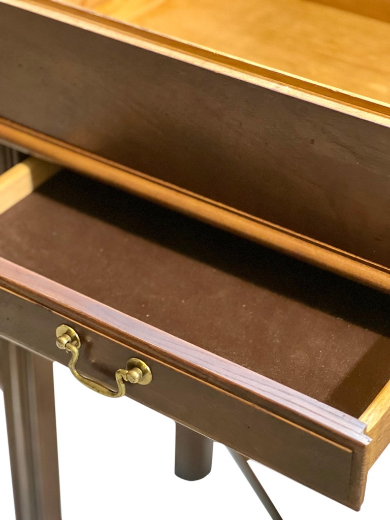 Vintage Lane Chippendale Style Mahogany Humidor on Stand For Sale at ...