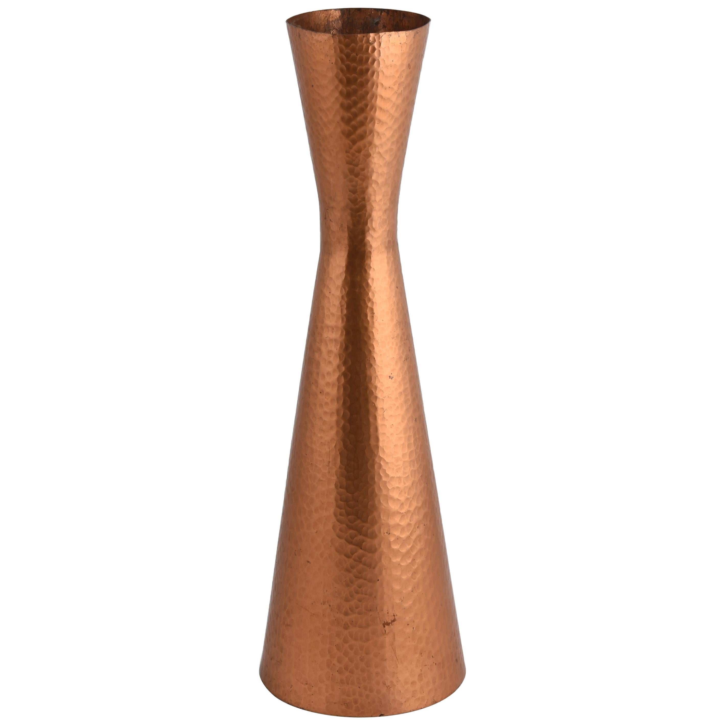 Vintage Large Copper Vase, Germany, Bauhaus, 1950s at 1stDibs | vintage ...