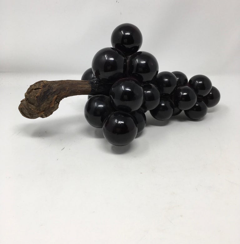 Vintage Large Lucite Acrylic Grapes at 1stDibs