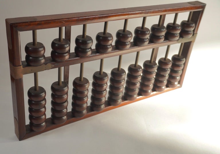Vintage Large Oversized Class Room Teaching Aid Abacus For Sale at 1stDibs